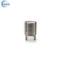 China Surface Finishing Nickel Plated M2-M12 Stainless Steel 304 Metric Thin Wall Key Locking Inserts Keenserts for Industrial for sale