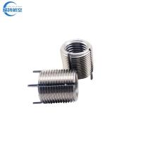 China Surface Finishing Nickel Plated M2-M12 Stainless Steel 304 Metric Thin Wall Key Locking Inserts Keenserts for Industrial for sale