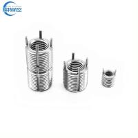 China Surface Finishing Nickel Plated M2-M12 Stainless Steel 304 Metric Thin Wall Key Locking Inserts Keenserts for Industrial for sale