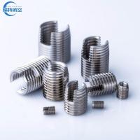 China Stainless Steel 302 307 308 Slotted Type M6 1mm Self-Tapping Threaded Inserts for Strength and Long-Lasting Results for sale