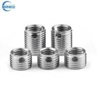 China Stainless Steel 302 307 308 Slotted Type M6 1mm Self-Tapping Threaded Inserts for Strength and Long-Lasting Results for sale