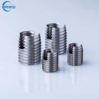 China Stainless Steel 302 307 308 Slotted Type M6 1mm Self-Tapping Threaded Inserts for Strength and Long-Lasting Results for sale
