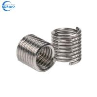 China 500000PCS/Week EA Durable Helical Coil M16 Tangless Free Running Wire Screw Thread Inserts Zinc Plated Surface Finishing for sale