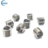 China 500000PCS/Week EA Durable Helical Coil M16 Tangless Free Running Wire Screw Thread Inserts Zinc Plated Surface Finishing for sale