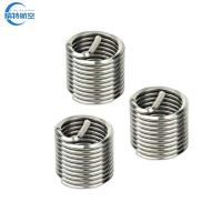 China 304 Stainless Steel M12 Wire Threaded Plug-in Heli Coils Insert with Zinc Plated Surface Finishing EA-M12 for sale