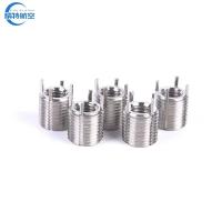 China Nickel Plated M8 M10 M12 Galvanized Stainless Steel Keensert Fasteners Key Locking Wire Thread Inserts with Sample for sale