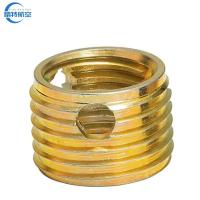 China Quality Steel Quality Brass M2 M3 M4 M5 M6 M8 M10 Self Tapping Screw Sleeve Sheath Insert for sale