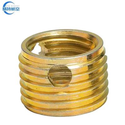 China Quality Steel Quality Brass M2 M3 M4 M5 M6 M8 M10 Self Tapping Screw Sleeve Sheath Insert for sale