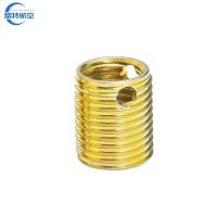 China Quality Steel Quality Brass M2 M3 M4 M5 M6 M8 M10 Self Tapping Screw Sleeve Sheath Insert for sale