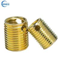 China Quality Steel Quality Brass M2 M3 M4 M5 M6 M8 M10 Self Tapping Screw Sleeve Sheath Insert for sale