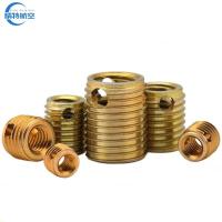 China Quality Steel Quality Brass M2 M3 M4 M5 M6 M8 M10 Self Tapping Screw Sleeve Sheath Insert for sale