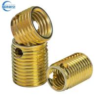 China Quality Steel Quality Brass M2 M3 M4 M5 M6 M8 M10 Self Tapping Screw Sleeve Sheath Insert for sale