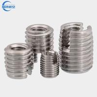 China 302 Metric M2 M3 M4 Slotted Type Steel Self Tapping Screw Sleeve Sheath Self-Tapping Threaded Inserts 500000PCS/Week for sale