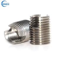 China 500pcs/bag M2-M10 Zinc Plated Stainless Steel Self Tapping Screw Thread Insert for Repairing Internal Threads for sale