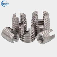 China 500pcs/bag Carbon Steel M3 M4 M5 M6 M8 M10 Holes Types Slotted Type Self Tapping Threaded Inserts for Aerospace for sale