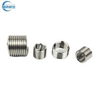 China Electronics Colorful M2-M24 Stainless Steel 304 Coil Threaded Insert 1d 1.5D 2D Nickel Plated for Surface Finishing for sale