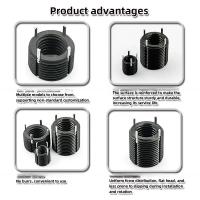 China Corrosion-Resistant M14 Key Locking Thread Insert ISO9001 2015 Certified for Enhanced Durability and Performance Boost for sale
