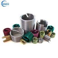 China SS304 Chrome Nickel Plated Colorful Screw Bushing Thread Repair Wire Threaded Insert with Excellent Corrosion Resistance for sale