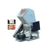 China 7.5kw Siemens Plastic Crusher Machine 400-500kg/h 6pcs Blades Stainless Steel for sale