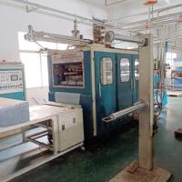 China Used 8000kg Cup Thermoforming Machine 660mm Max Forming Width PLC Control for sale