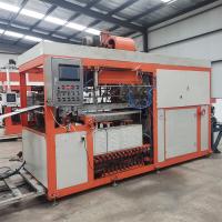 China Used Automatic Blister Plastic Vacuum Forming Machine To Make Disposable Plates for sale