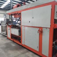 China Used Automatic Blister Plastic Vacuum Forming Machine To Make Disposable Plates for sale
