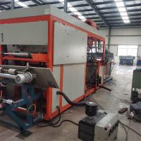 China Used Automatic Blister Plastic Vacuum Forming Machine To Make Disposable Plates for sale