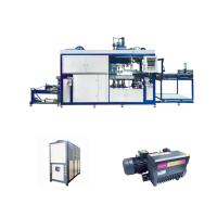 China Lunch Box Vacuum Forming Machine 1220x710mm Max Forming Area 100m3/h Flow Rate 0-300C for sale