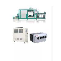 China Lunch Box Vacuum Forming Machine 1220x710mm Max Forming Area 100m3/h Flow Rate 0-300C for sale