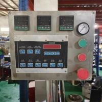 China Automatic PET Thermoforming Machine 400mm Width 46mm Depth Cup Lid Vacuum Mould for sale