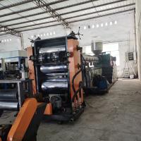 China Plastic PP PS Sheet Extrusion Machine 120mm Screw Diameter PLC Control Servo Drive for sale