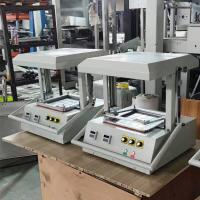 China Pet Blister Plastic Vacuum Forming Machine Desktop for sale