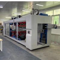 China Used Automatic Plastic Vacuum Forming Machine For Pet Ps Container Chicken Egg Tray for sale