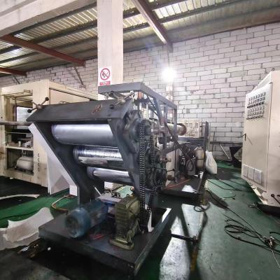 China Used Plastic Pet Abs Sheet Extrusion Line PLC Control for sale