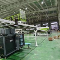 China 150mm Single Screw Plastic Extrusion Machine 33:1 L/D PLC Controlled 220V/380V for sale
