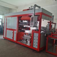 China 4000KG Plastic Vacuum Forming Machine 1220x710mm Forming Area 0.12-2.0mm Thickness for sale