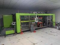 China Full Automatic Three Stations Blister Thermoforming Machine 800x800mm 180mm Depth for Egg Tray for sale