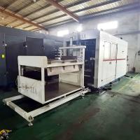 China Pp ps Plastic Vacuum Forming Machine Thermoforming Packaging Machine With Cup Lid for sale