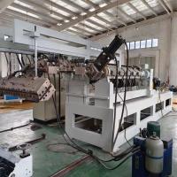 China Twin Screw Plastic Extrusion Machine 33:1 L/D for PP PS Sheet with PLC Control 220V/380V for sale