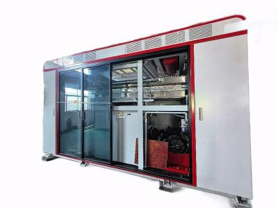 China Electric Plastic Thermoforming Machine 750x500mm 130KW Heating Power for Cup Production for sale