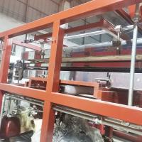 China PLC Vacuum Plastic Thermoforming Machine for Degradable Materials Max Forming Depth 180mm 130KW for sale