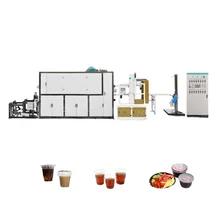 China WX Plastic Thermoforming Machine 130KW 750mm Width for Cups Lids Trays for sale
