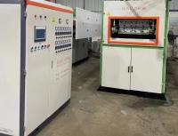 China 95kw Plastic Thermoforming Machine for PP PS PET PVC ABS Degradable Materials 750mm Width for sale