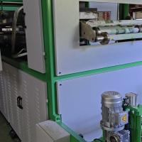 China 95kw Plastic Thermoforming Machine for PP PS PET PVC ABS Degradable Materials 750mm Width for sale
