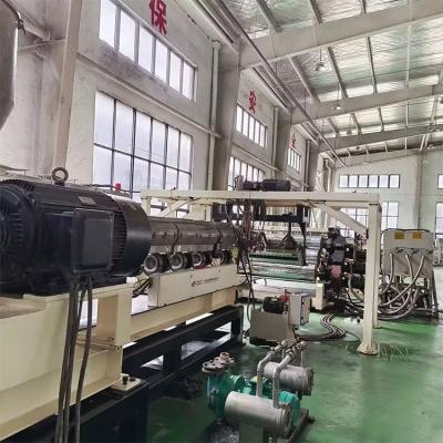 China Continuous Plastic Extrusion Machine 33:1 L/D Twin Screw 220V/380V High Speed for sale
