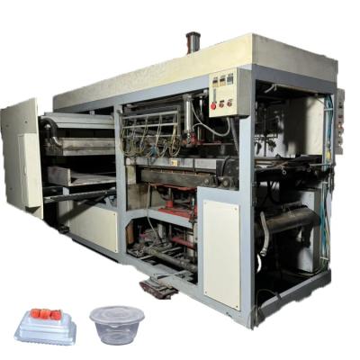 China 5.2 Ton Plastic Vacuum Forming Machine 800x800mm Heating Plate 380V 50Hz for sale
