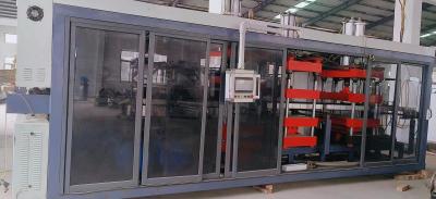 China Plastic Vacuum Forming Machine 680x450mm Heating Plate 6-18 Cycles/Min Food Packaging Blister for sale
