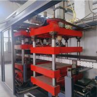 China Energy-Saving Plastic Vacuum Forming Machine 680x450mm Heating Plate 25KW for sale