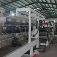 China 33:1 L/D Plastic Sheet Extruder Machine with PLC Control and Customized Extrusion Die for sale