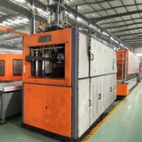China Plastic Cup Thermoforming Machine 730x420mm Forming Area 380V PLC Control for sale